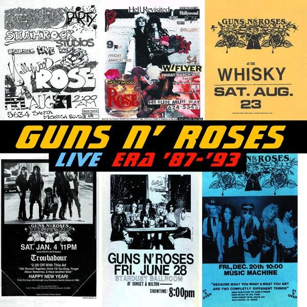 Guns N' Roses - Live Era '87-'93 (CD) | Plötubúðin.is
