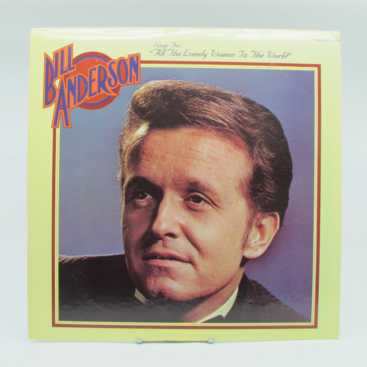 Notuð plata: Bill Anderson : Sings For "All The Lonely Women In The ...